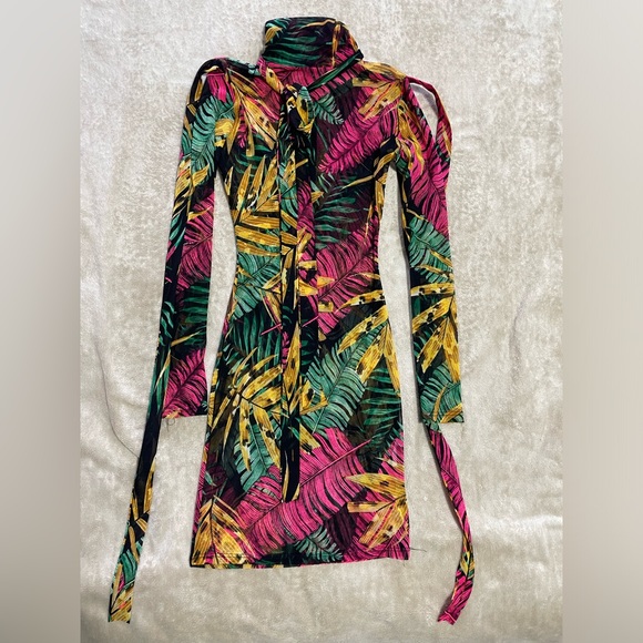 Dresses | Queen Maria Mesh Floral Dress | Poshmark